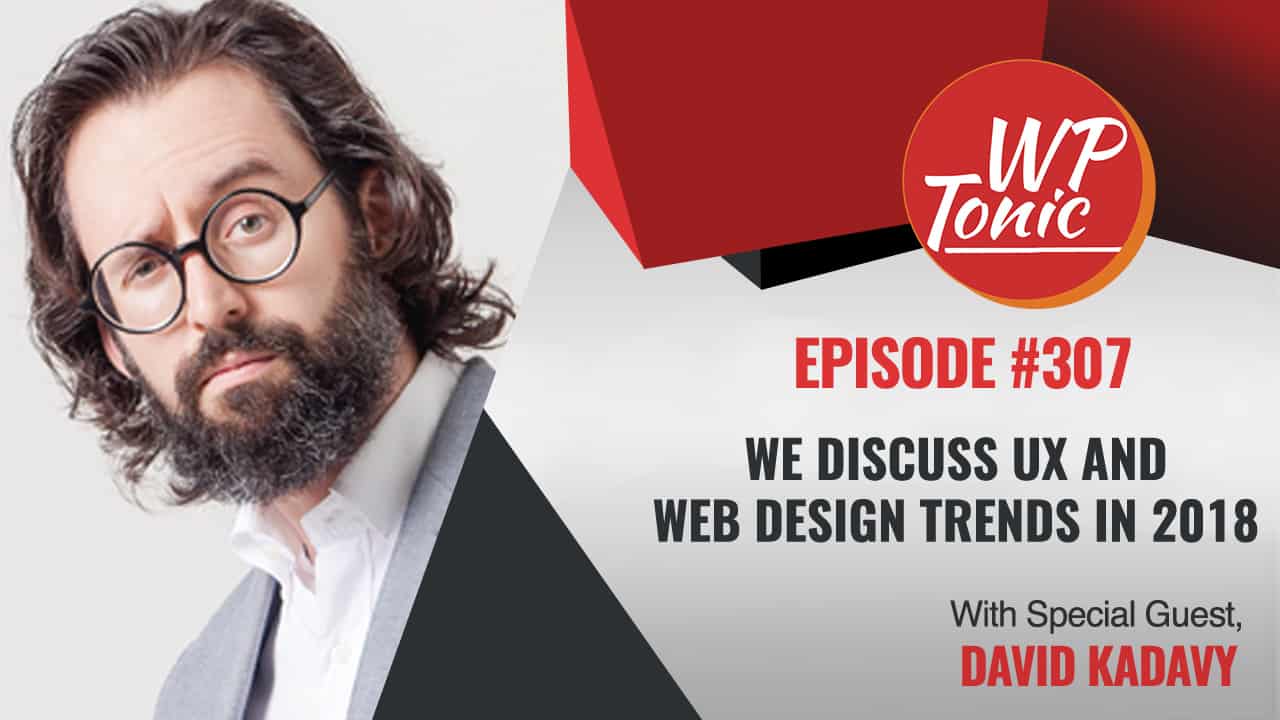#307 WP-Tonic Show With Special Guest David Kadavy