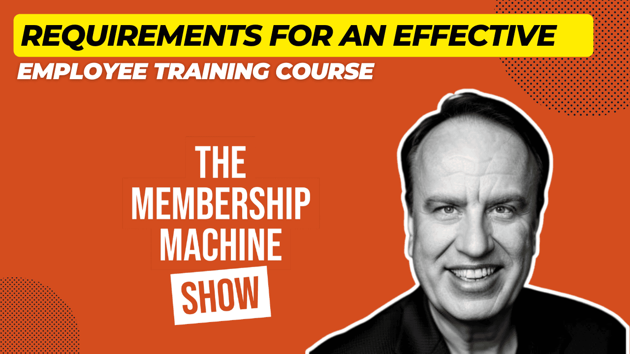 Requirements for an Effective Employee Training Course